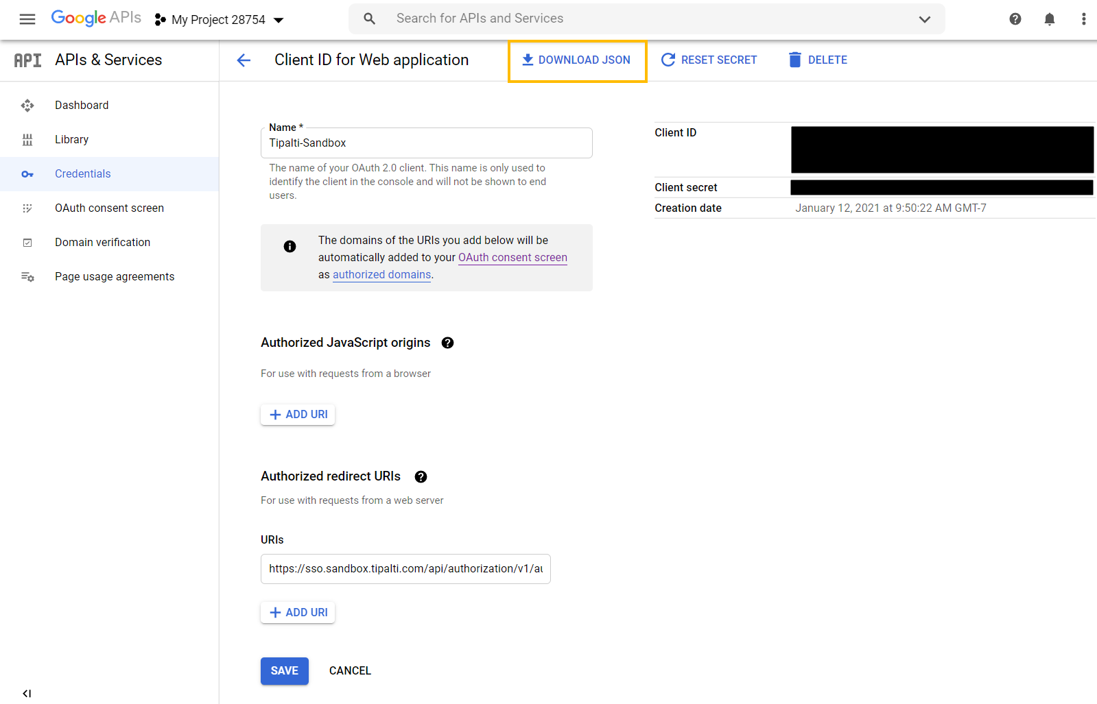 Google Workspace – Tipalti
