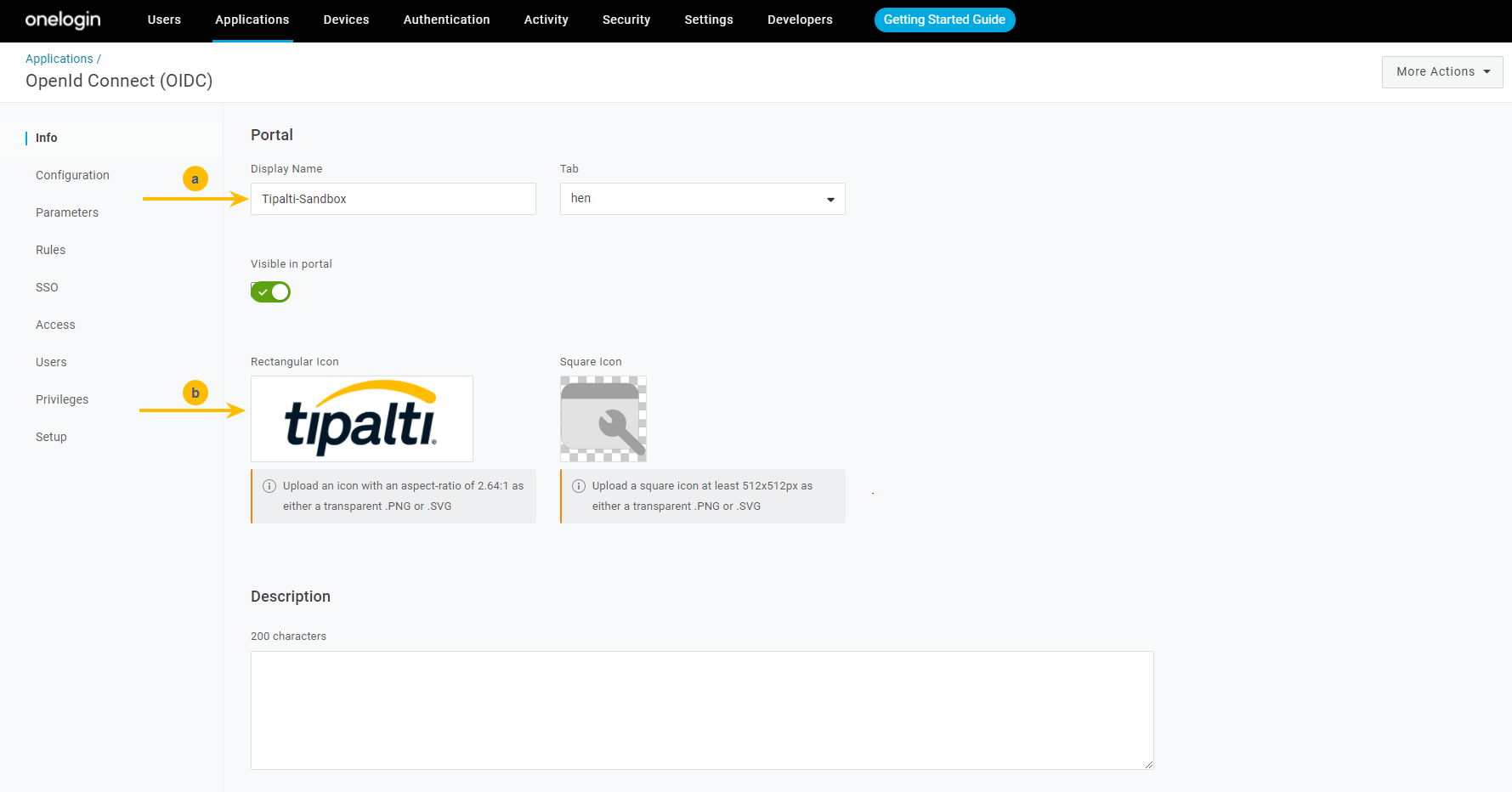 OneLogin – Tipalti