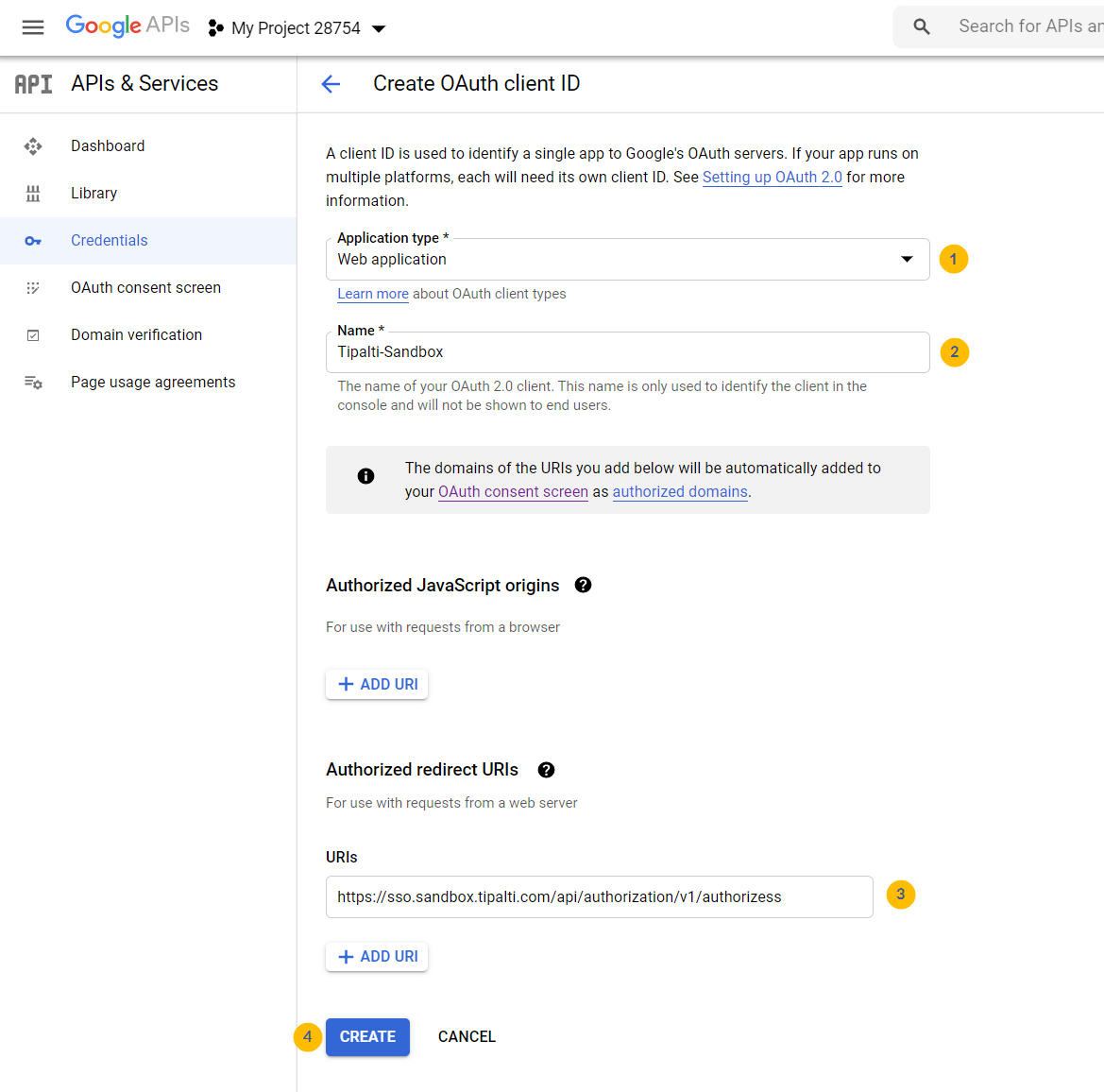 Google Workspace – Tipalti