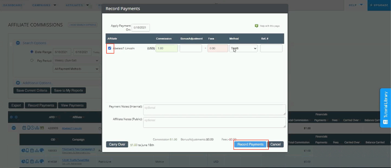 Payments Workflow – Tipalti
