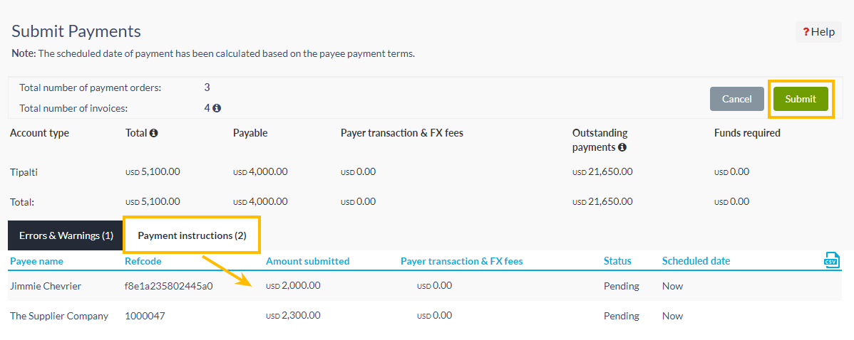New User Quick Start Guide – Tipalti